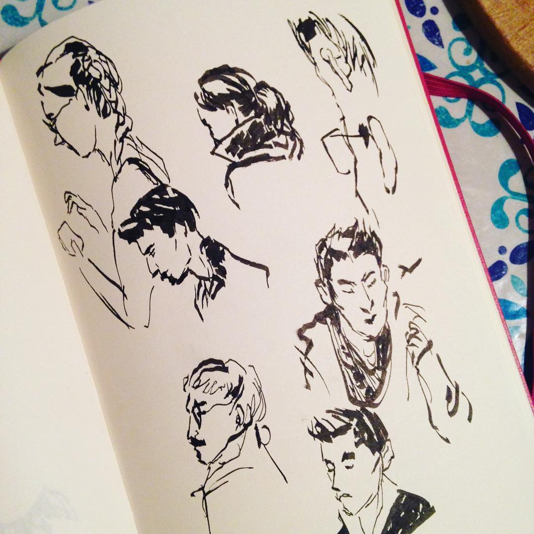 Inktober 2016, part 1 – Elena Renn