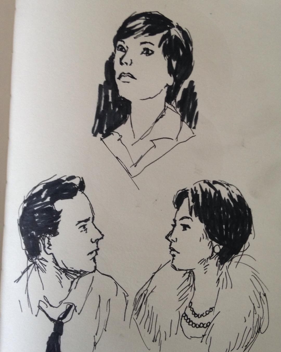 Inktober 2016, part 1 – Elena Renn