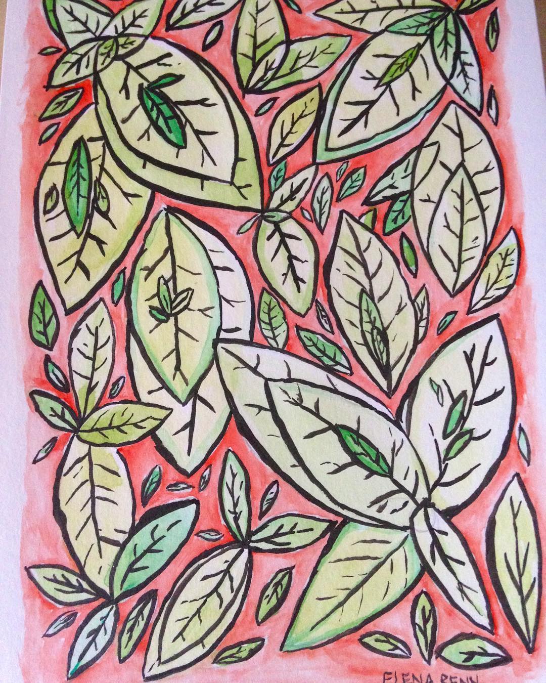 Inktober 2016, part 1 – Elena Renn