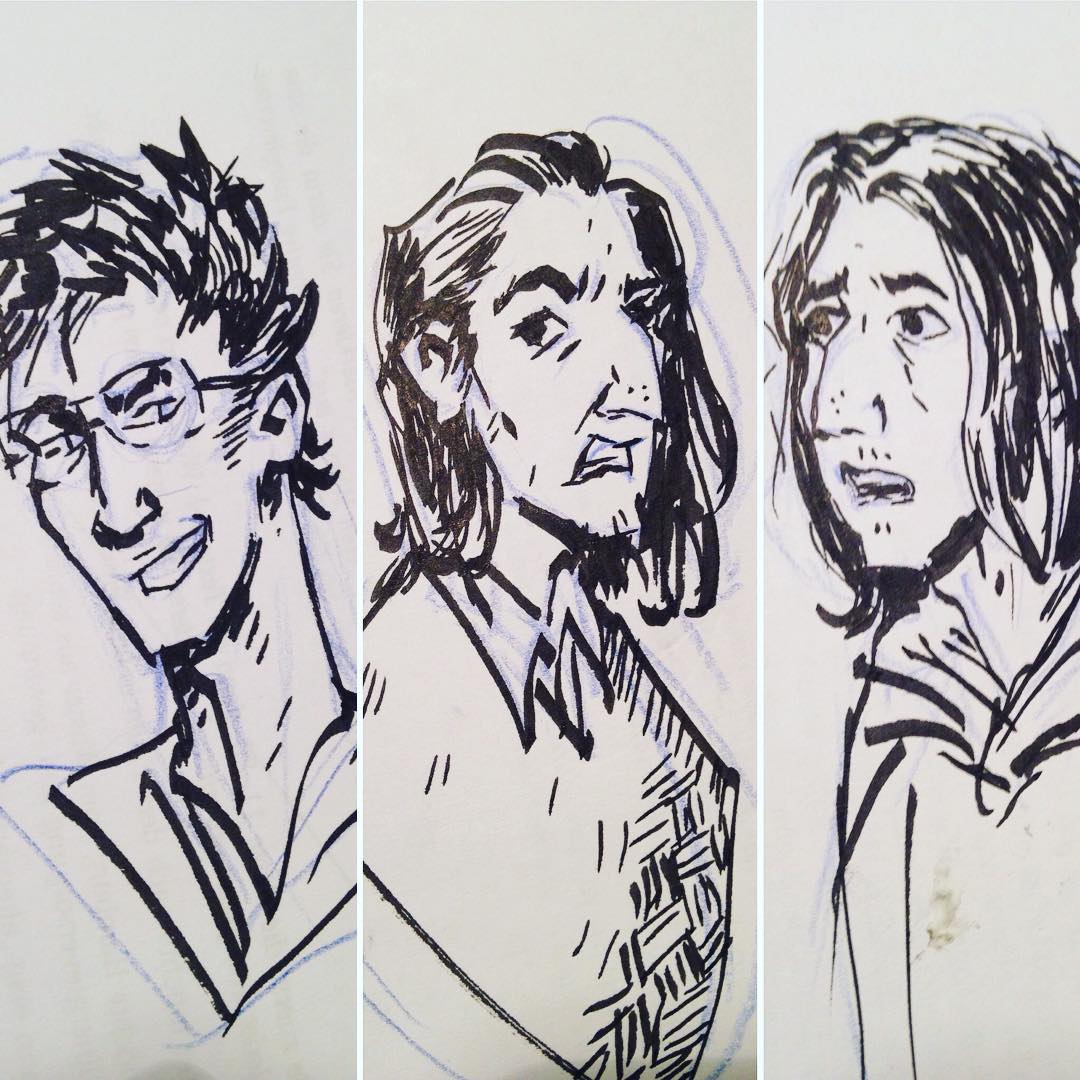 Inktober, part 2 – Elena Renn