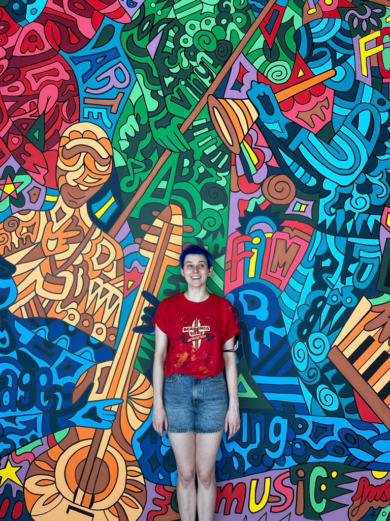 My first mural(s) – Elena Renn